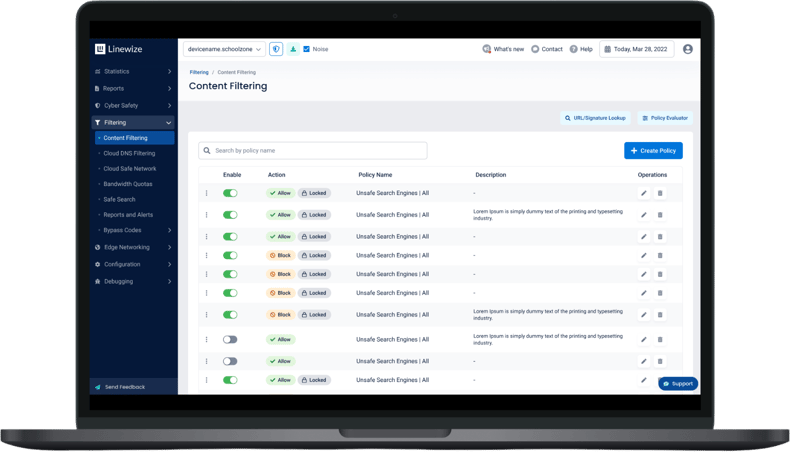 Content Filtering Software For Schools Cloud Web Filtering Linewize
