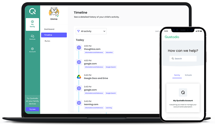 Qustodio | Solutions | Linewize